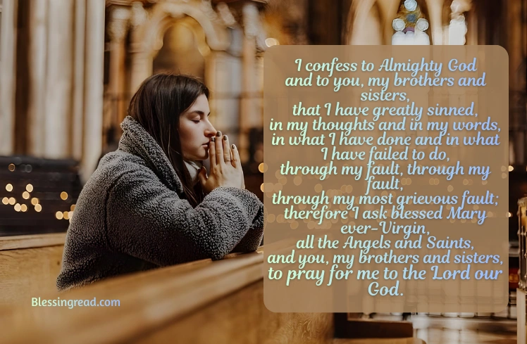 Confiteor Prayer: Meaning, Latin, Old and New Forms